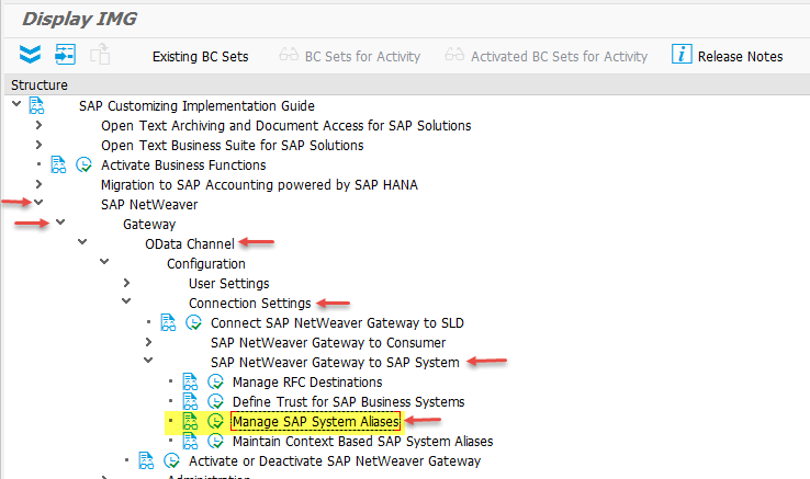 在sap中配置连接外部的odata数据源 优通sap