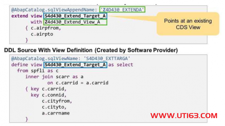 增强或扩展CDS视图 | 优通SAP