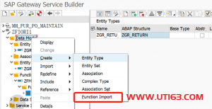 odata中Function Imports的使用 | 优通SAP