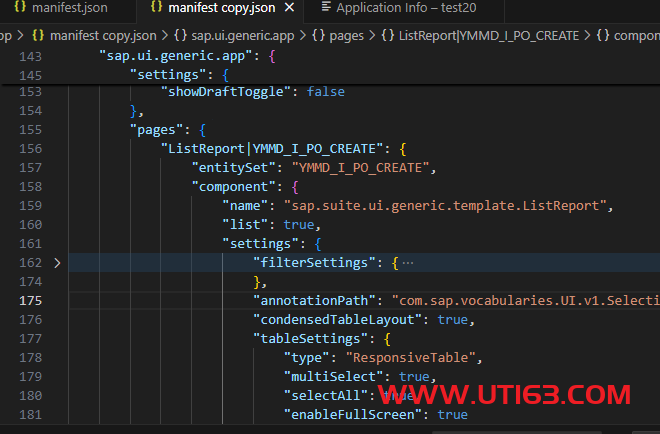manifest.json 文件可用参数说明 | 优通SAP
